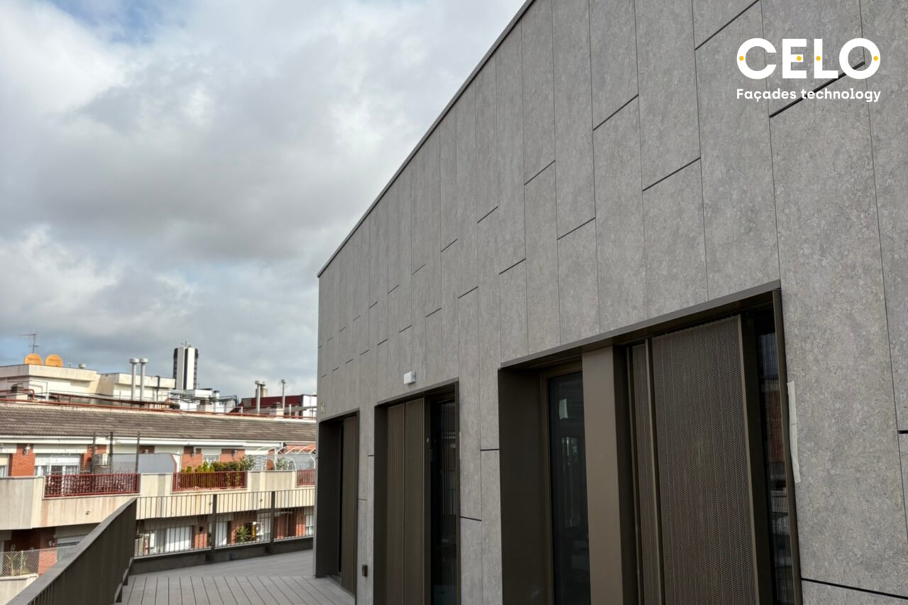 Fachadas ventiladas sobre hormigón | CELO Façades